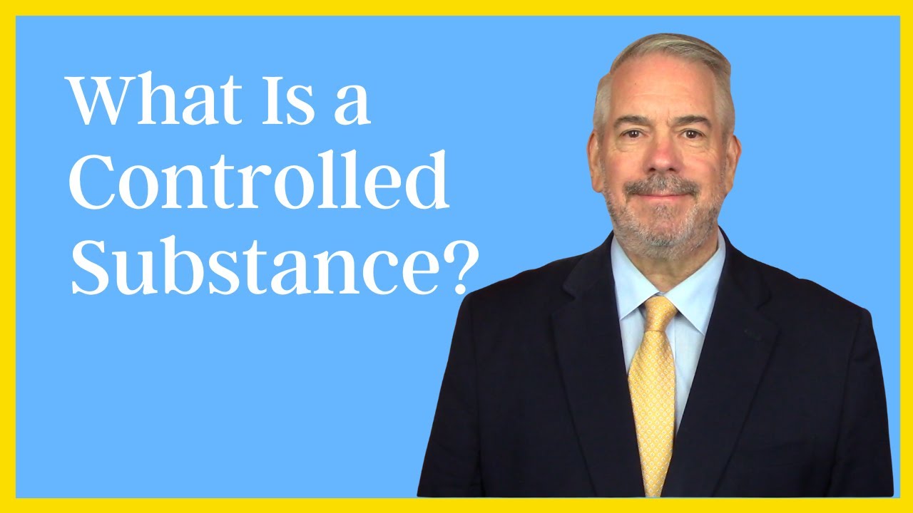 What Is a Controlled Substance in Massachusetts? - YouTube