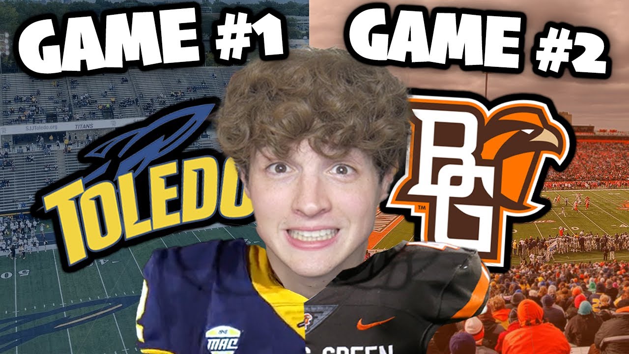 Going to 2 MACtion Football Games in 24 hours! - YouTube