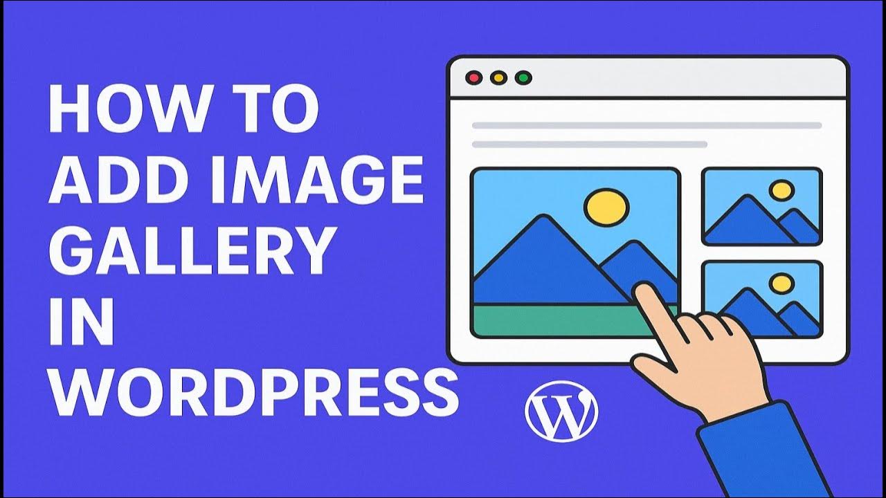 How to Add Image Gallery in Wordpress | Wordpress tutorial for beginners - YouTube