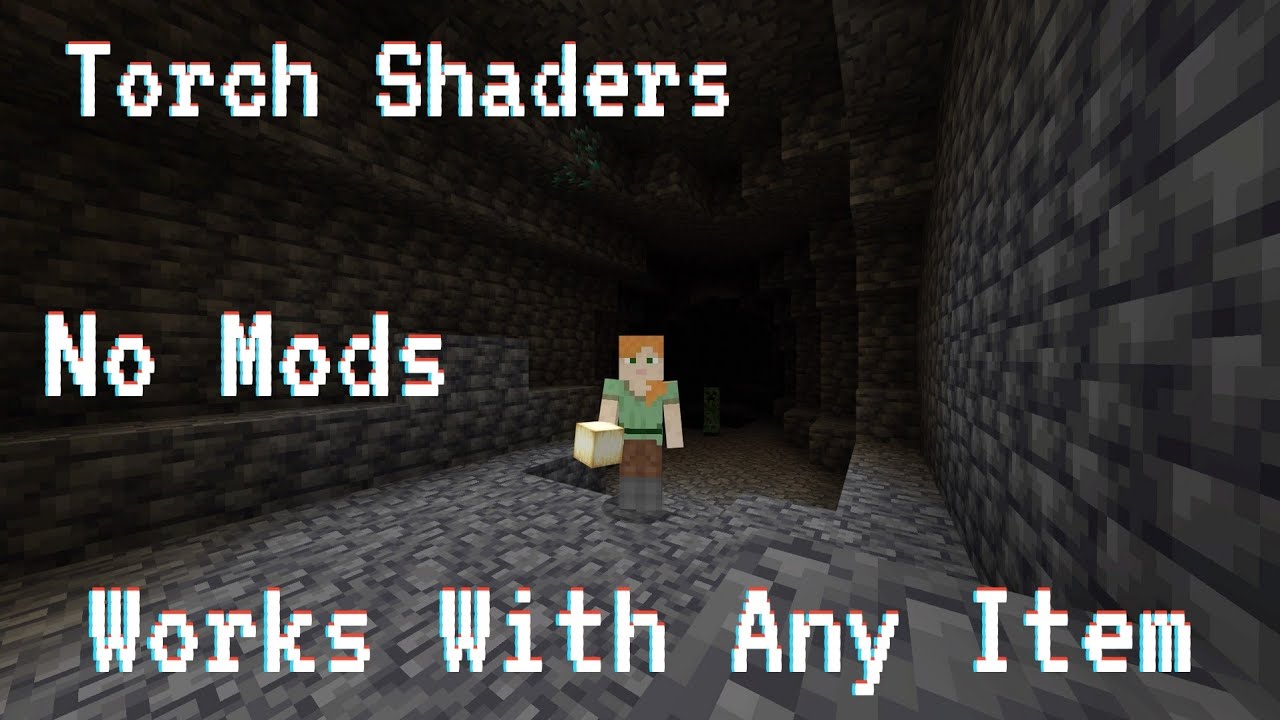Torch Shaders Tutorial | Bedrock Edition | No Mods - YouTube