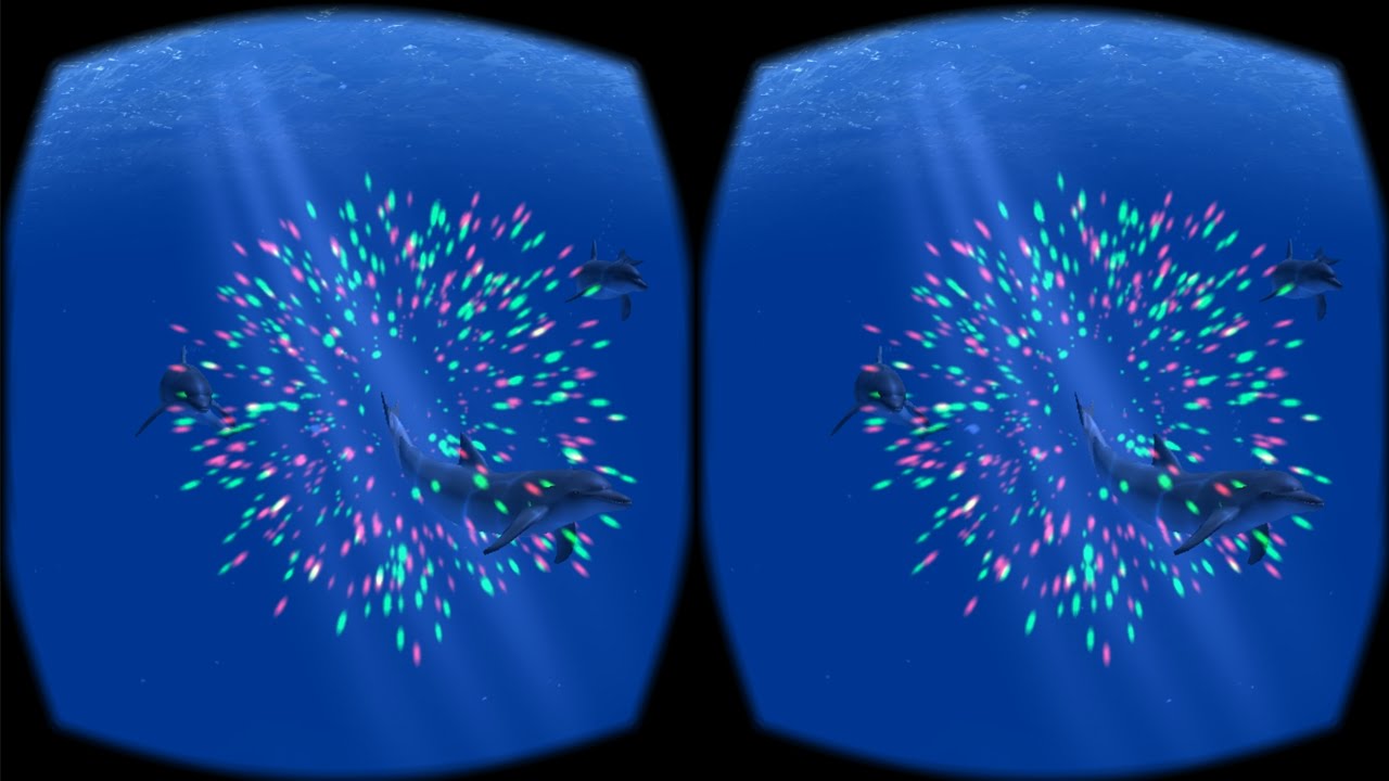 Playing with the Dolphins in Ocean Rift - YouTube