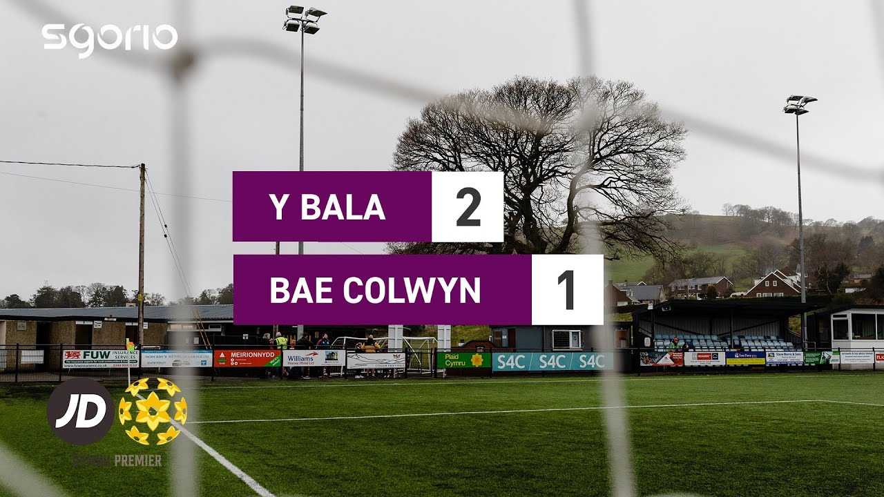 Uchafbwyntiau | Highlights: Y Bala 2-1 Bae Colwyn | Cymru Premier JD ...