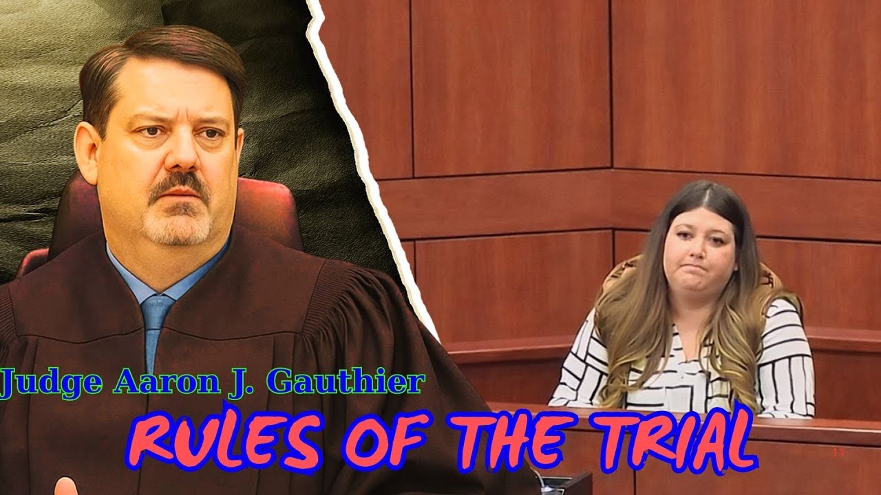 Courtroom Goes Silent as Judge Aaron J. Gauthier Reads the Law to the ...
