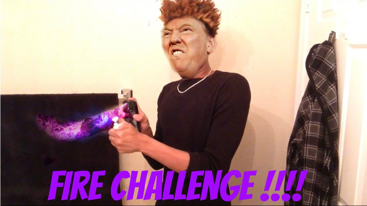 FIRE CHALLENGE GONE WRONG !!! - YouTube