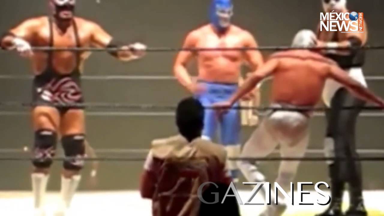 Mexico's "El Santo" A superhero on the ring! - YouTube