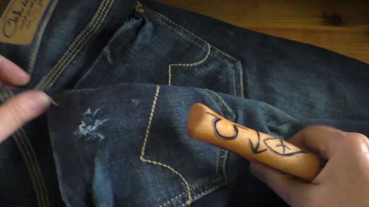 Be Creative! Stressing Stressed Denim [OrgonArt] - YouTube