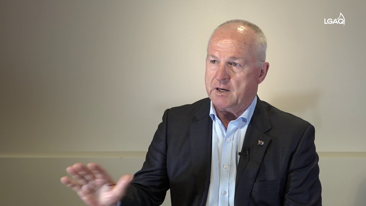 LGAQ President Mark Jamieson on political donations - YouTube