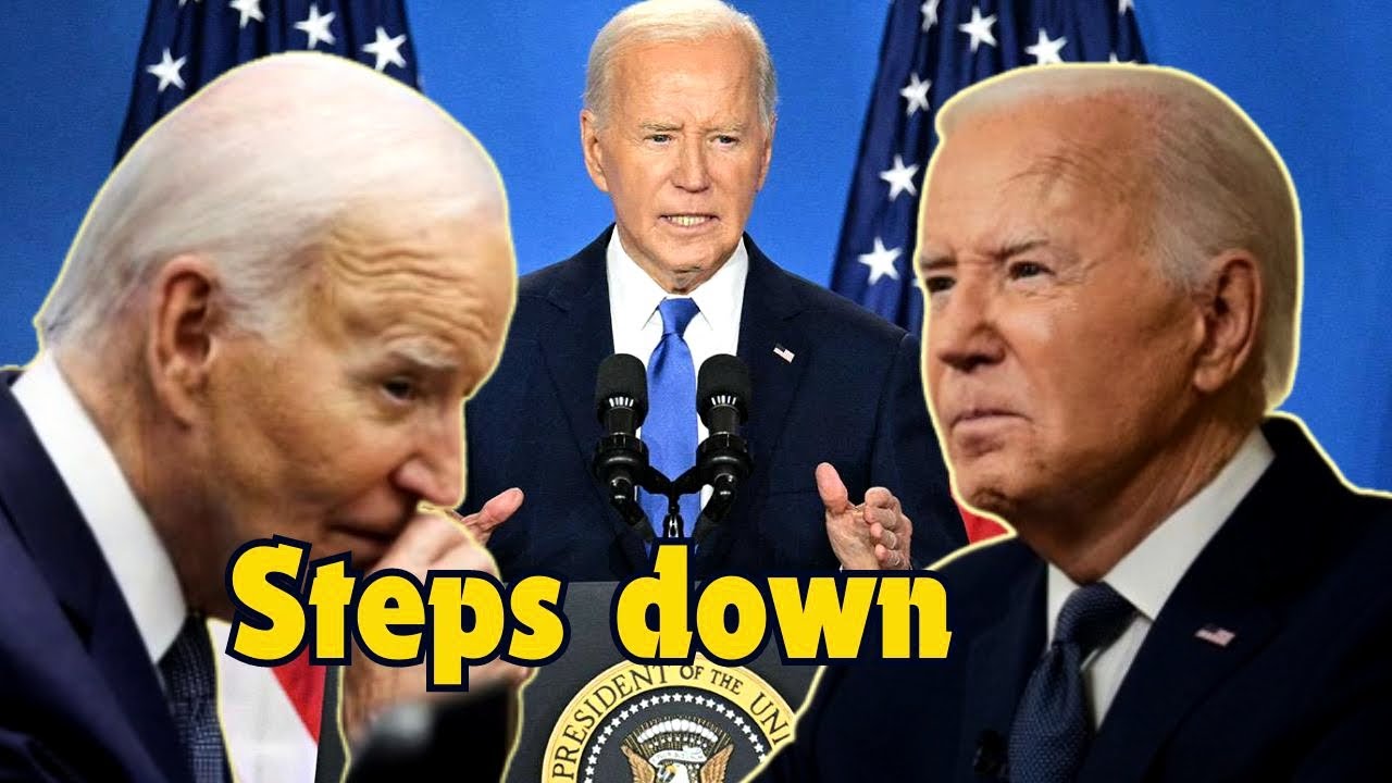 Joe Biden Steps Down | Kamala Harris to Replace Him as Democratic ...