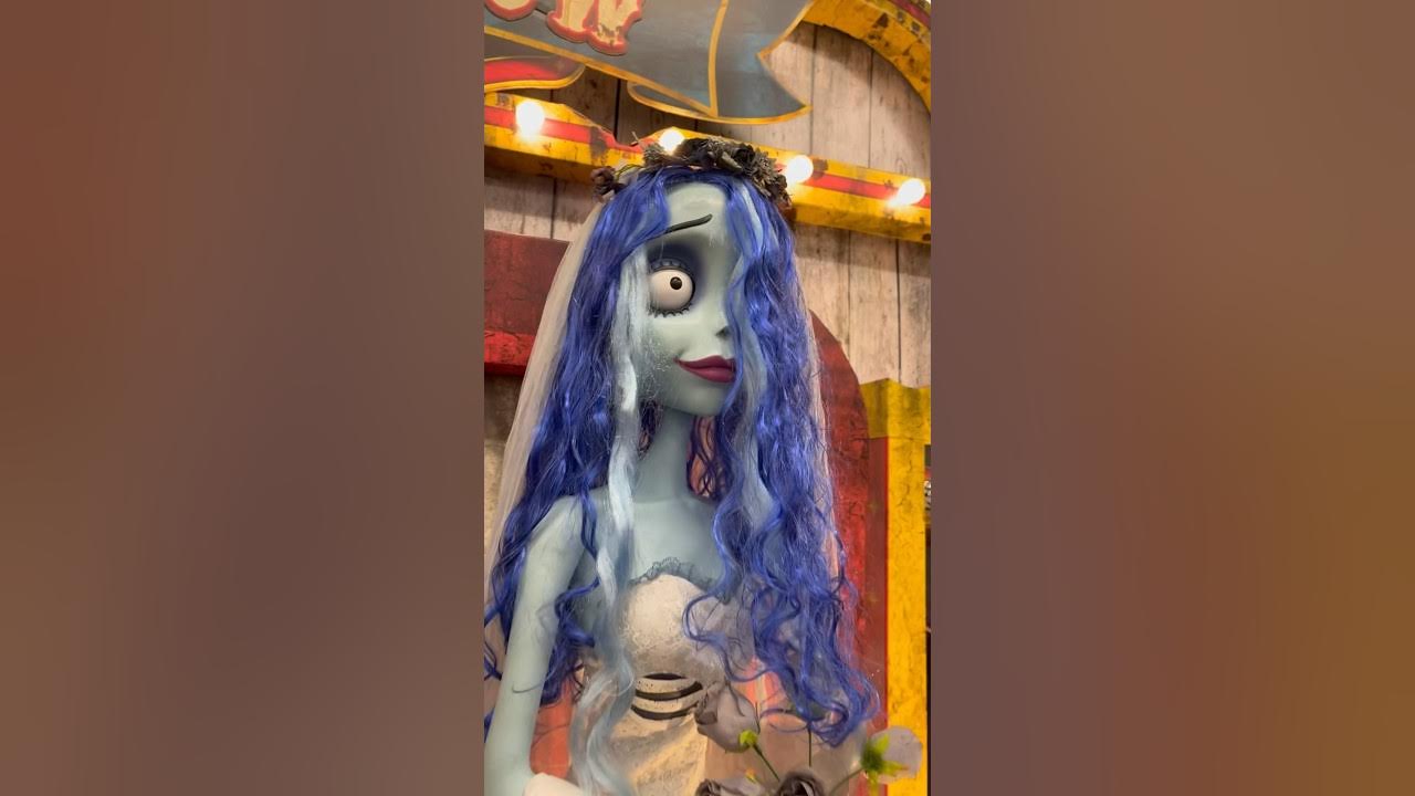 Corpse Bride Emily Animatronic Spirit Halloween Youtube