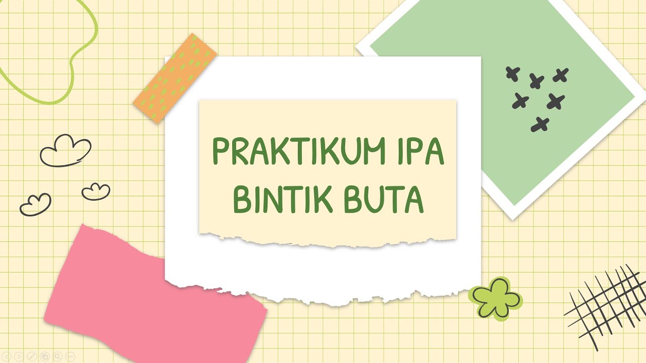 PRATIKUM IPA - BINTIK BUTA - YouTube