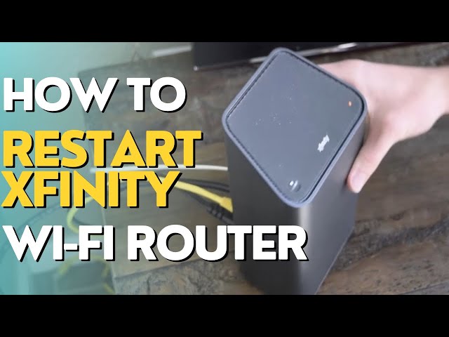 How To Restart Xfinity Router Quick And Easy Fixes Shoukhintech