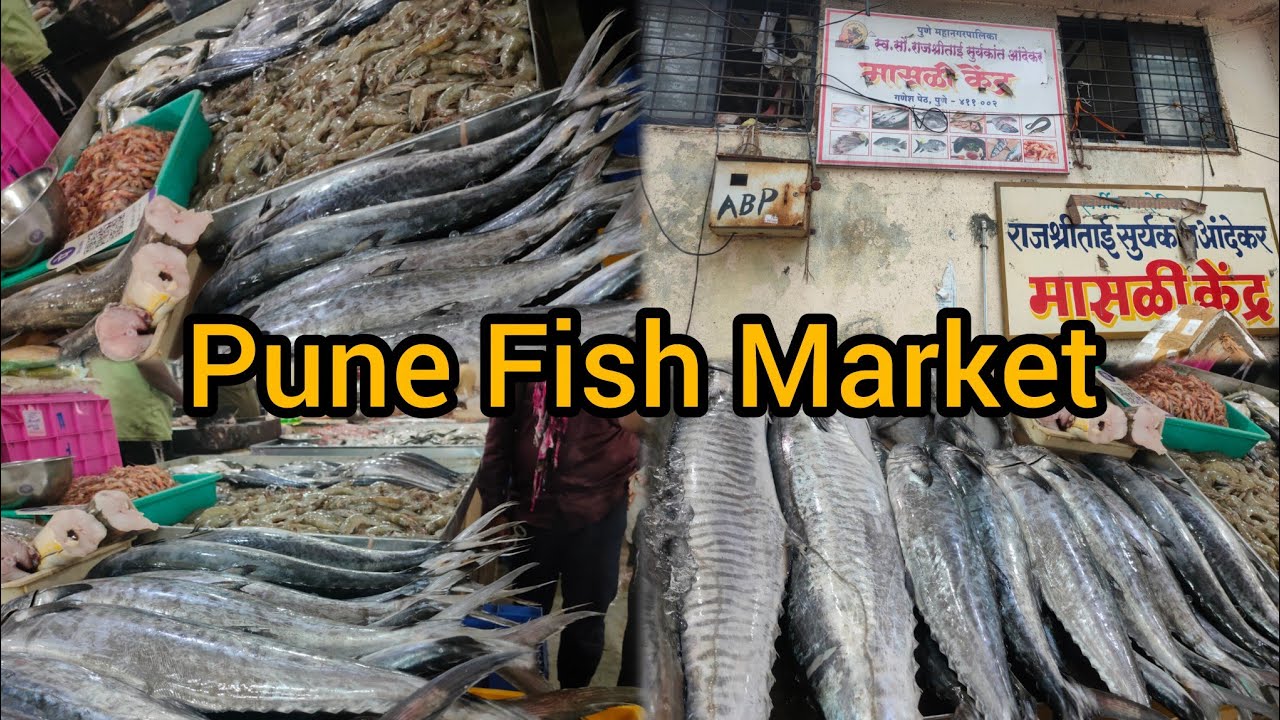 Pune Nana Peth Fish Market | Bike Footrest Accessories Fitting | पुणे ...