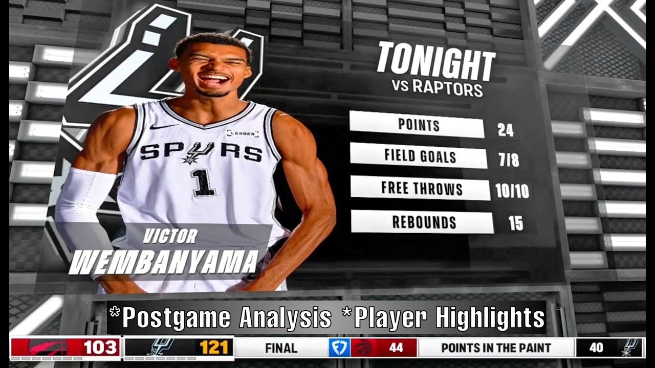 NBA San Antonio Spurs 4 - 0 Best Start Wembanyama's Dominance and Full ...