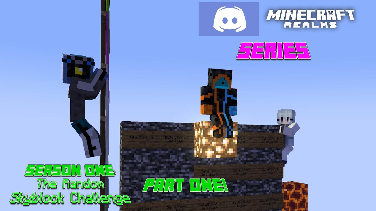 A random block every 5 seconds: The Discord Minecraft Realms Series ...