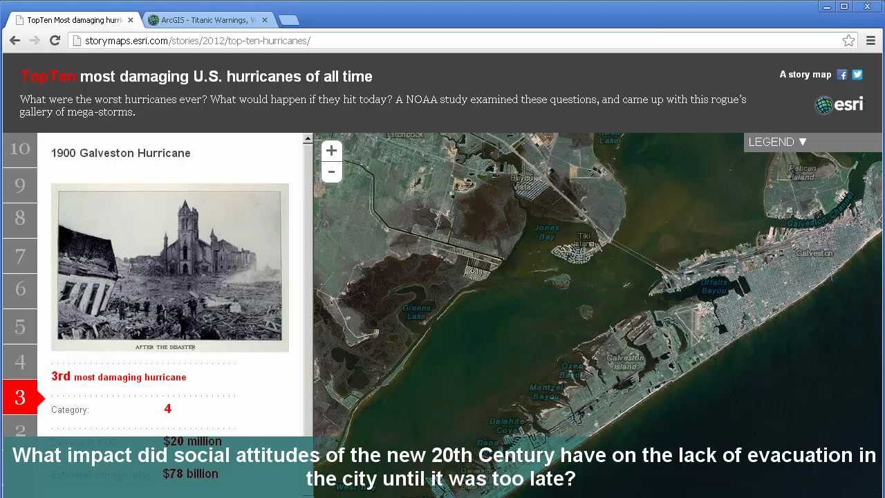 Esri Story Maps for Education: Gallery and Resources - YouTube