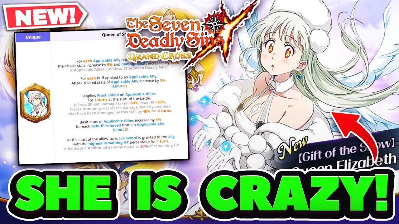 NEW ICE QUEEN ELIZABETH IS GONNA BREAK TRISTAN! MUST HAVE?| 7DS: Grand ...