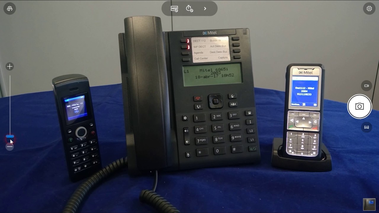 Mitel 6865 Captura llamadas a grupo - YouTube