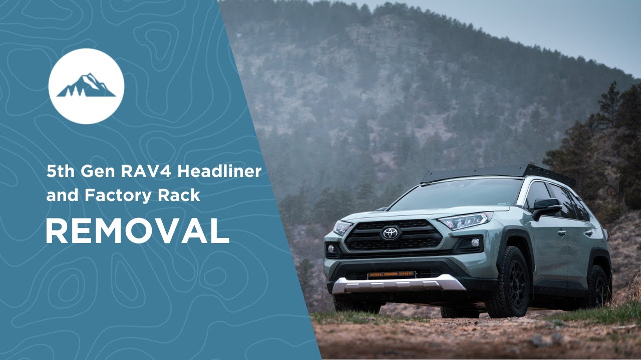 How to Remove the Headliner and Uninstall the Factory Roof Rack on a ...