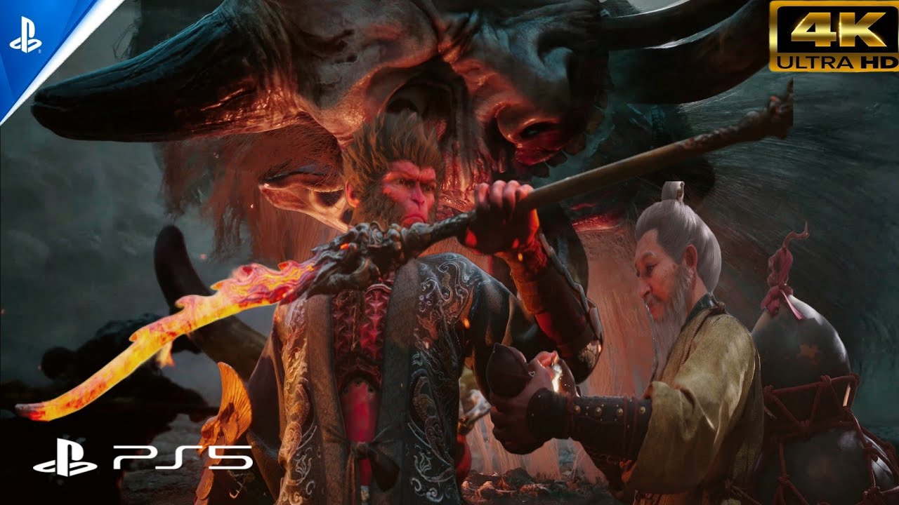 Black Myth Wukong Boss Fight Scene | Realistic Immersive Ultra Graphics ...