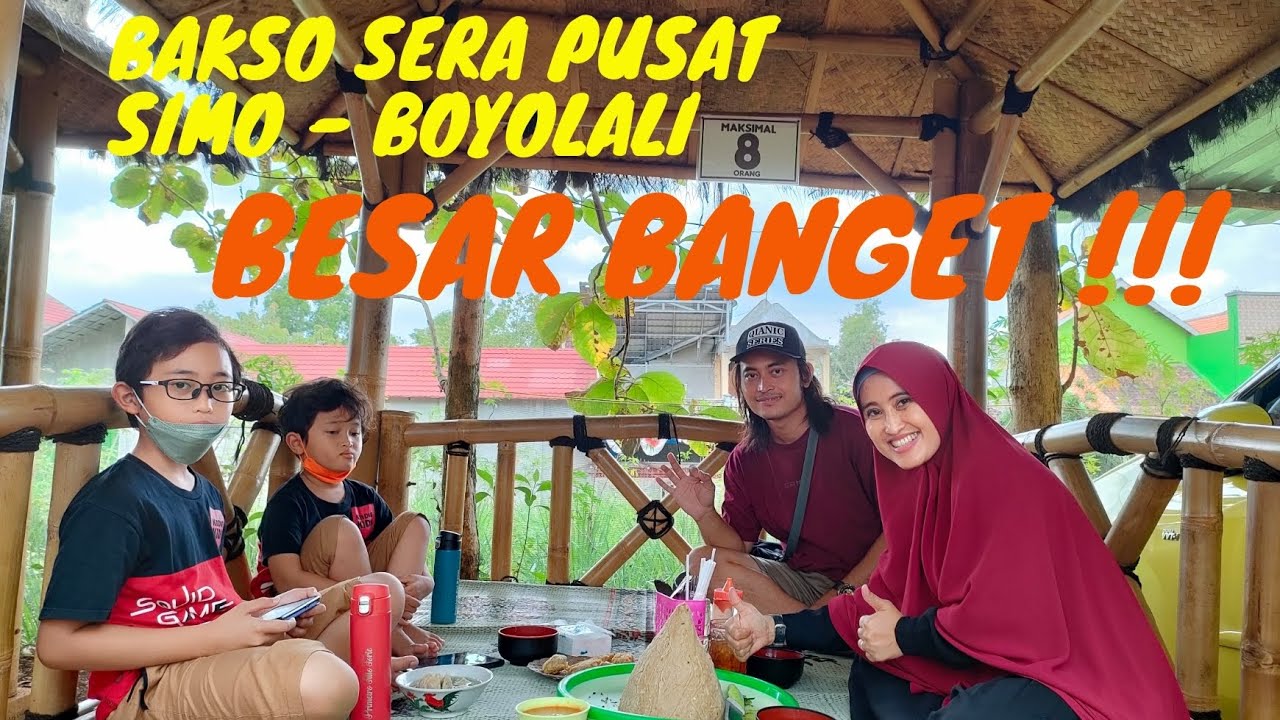 Bakso Ukuran Sadis !!!! Bakso Sera Pusat, Simo - Boyolali - Jawa Tengah ...