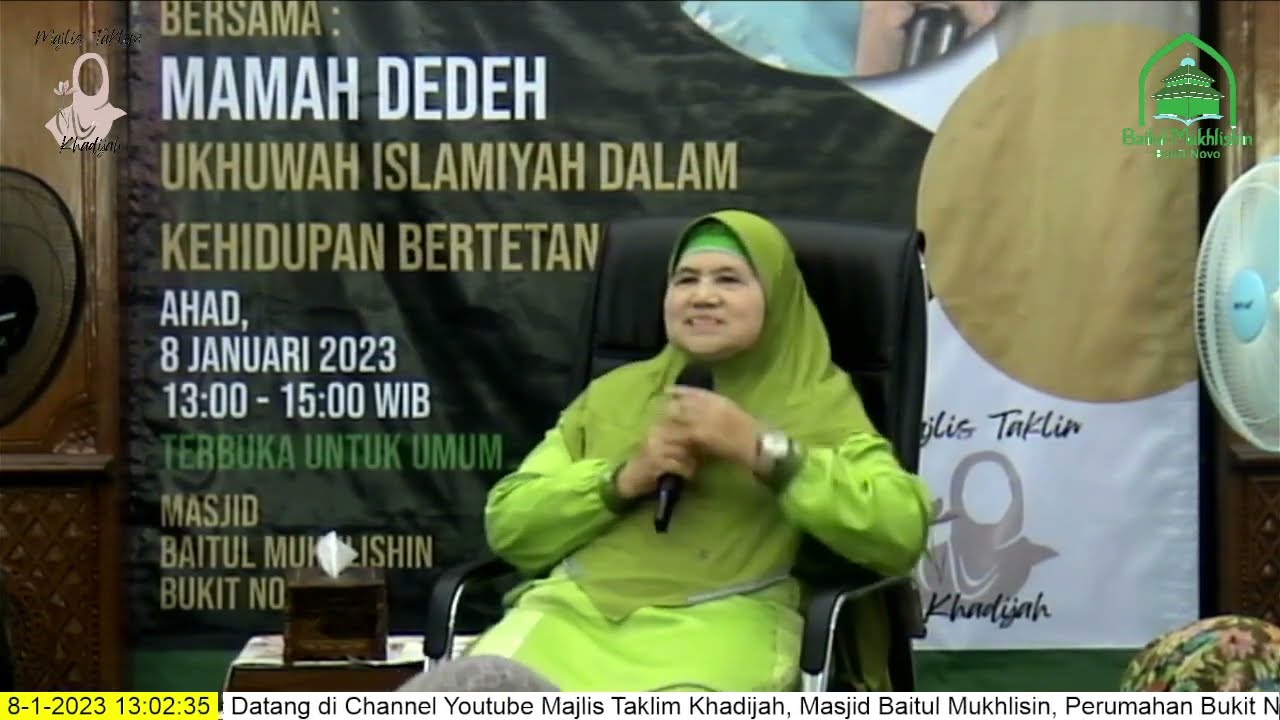 Kajian Bersama Mamah Dedeh - YouTube