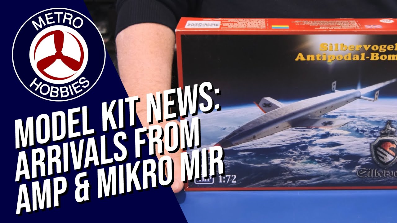 New Model Kit Arrivals from AMP and Mikro Mir! | Model Kit News - YouTube