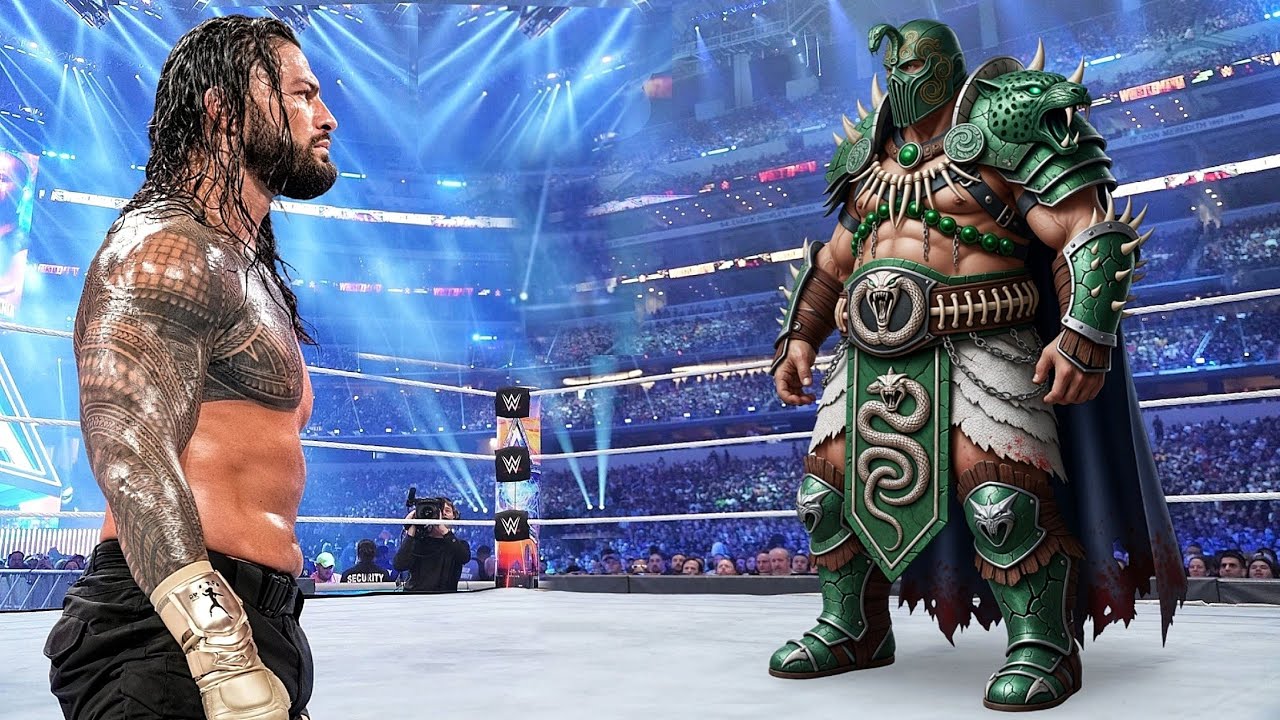 WWE 2K24 - Roman Reigns vs Green Lord - FULL MATCH | WWE Aug 2, 2025 ...