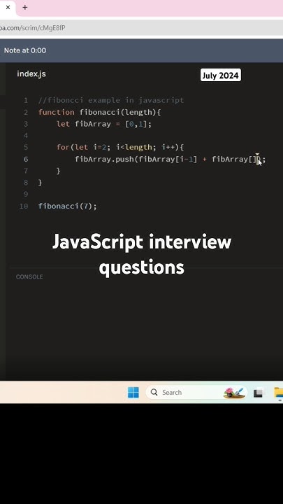 JavaScript interview questions #javascript #coding #softwareengineer #webdevelopment # ...
