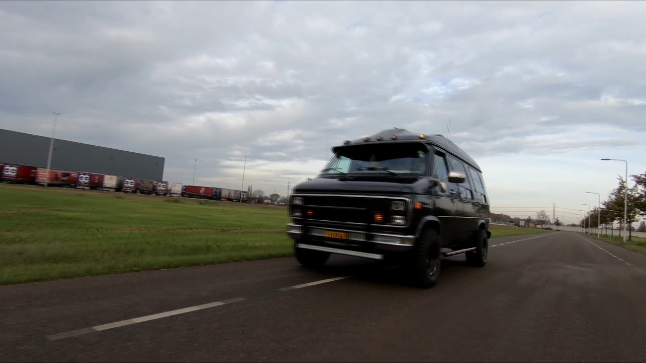 Chevy van rolling shots - YouTube