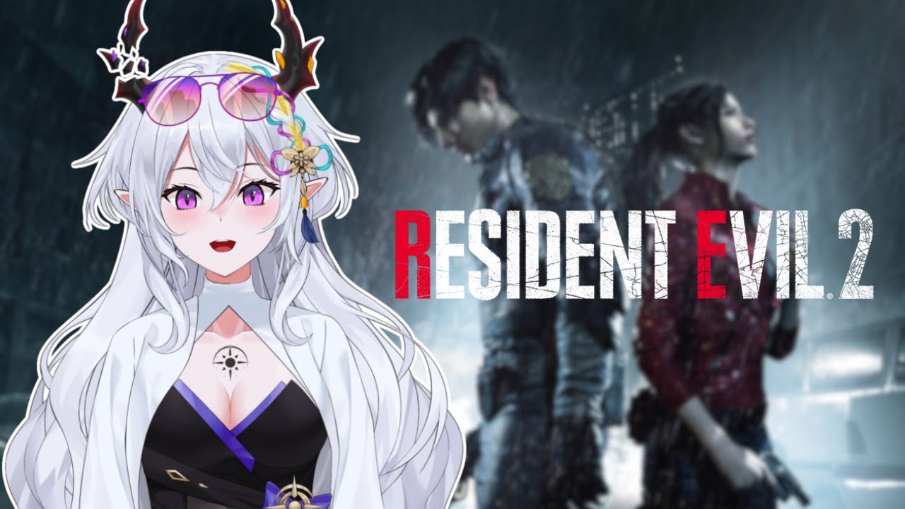 【RESIDENT EVIL 2】leon help me ngh 【Vtuber ID/EN】 - YouTube