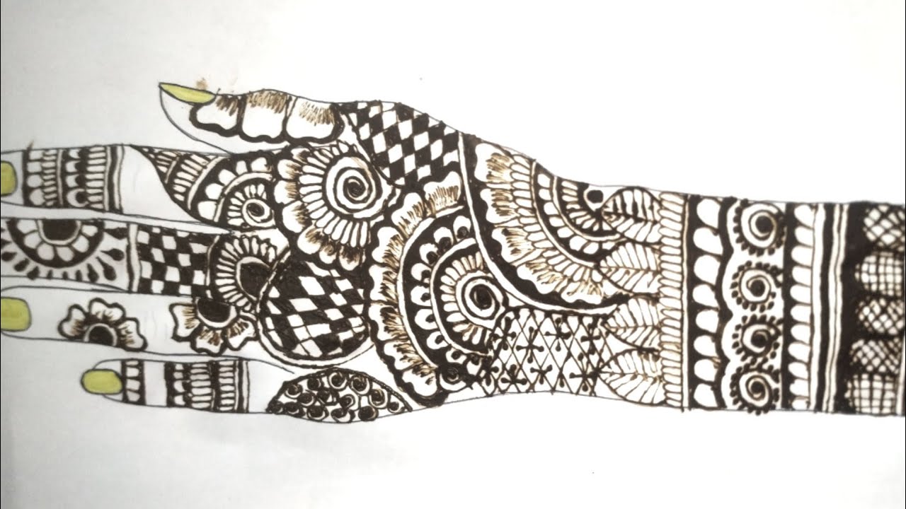 easy mehedi design full hand 🥰🥰//@RSdesing44 - YouTube