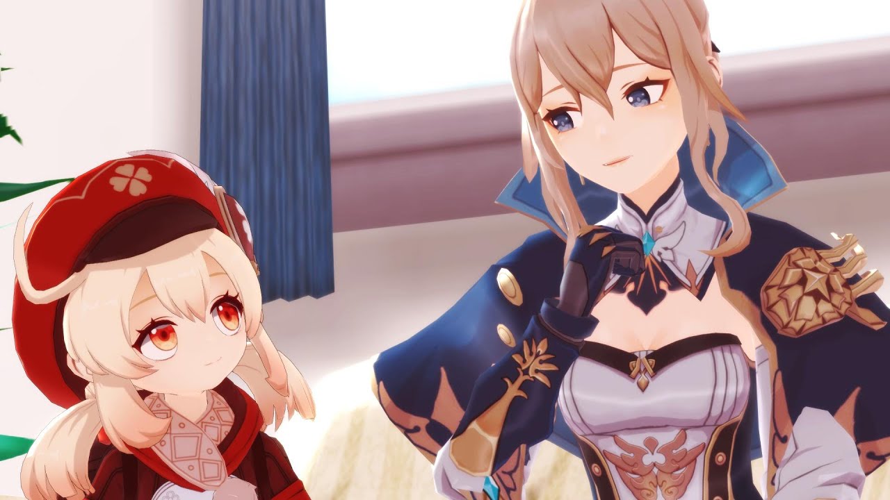 Papa? | Diluc, Klee, & Jean | MMD Genshin Impact - YouTube