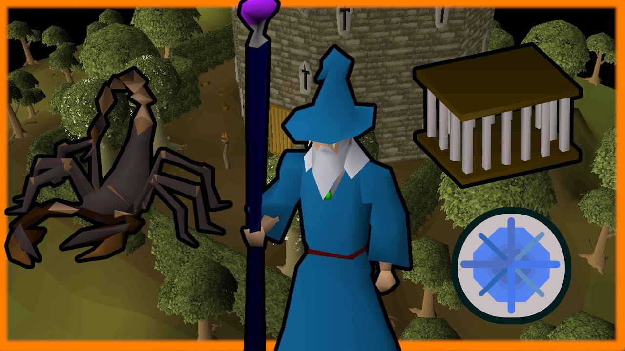 OSRS Quest Lore 027 - Scorpion Catcher - YouTube