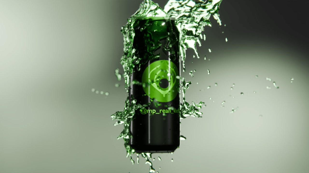 Product animation - Canned Beverage - YouTube