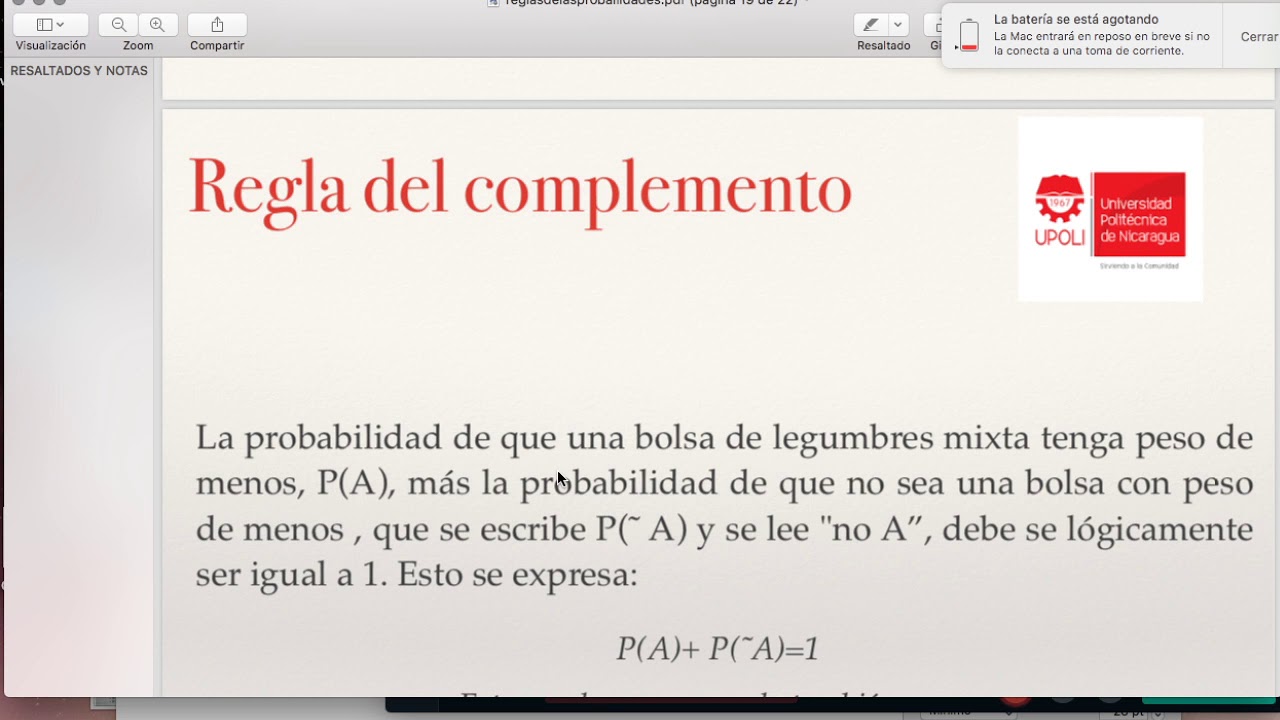 Regla de complemento - YouTube