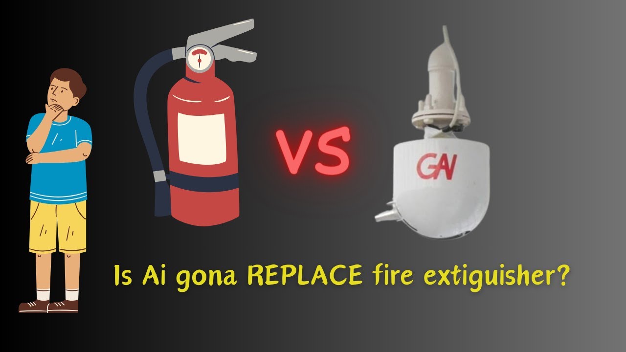 China's AI smart fire extinguishers - YouTube
