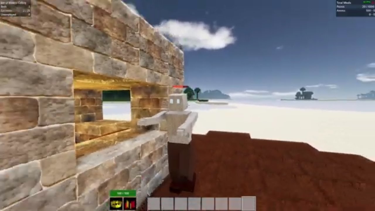 colony survival lets play minecraft zombie city building game - YouTube