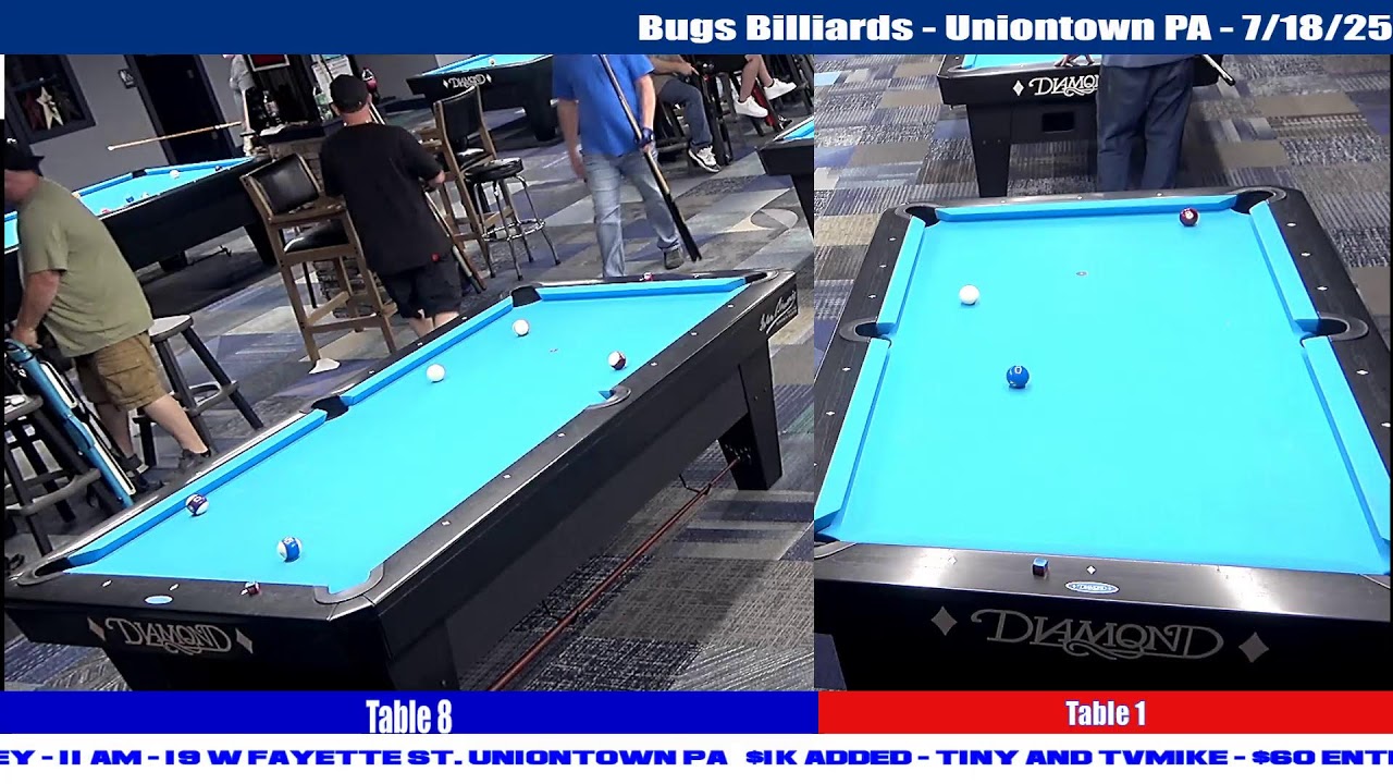 Bugs - Friday Chip Tournament - Uniontown PA - 7/18/25 - YouTube