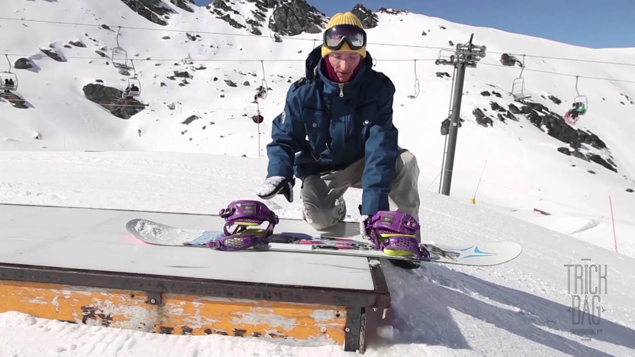 How to 5050 Snowboarding | Trick Bag Snow App | Nick Hyne | Flat Box ...