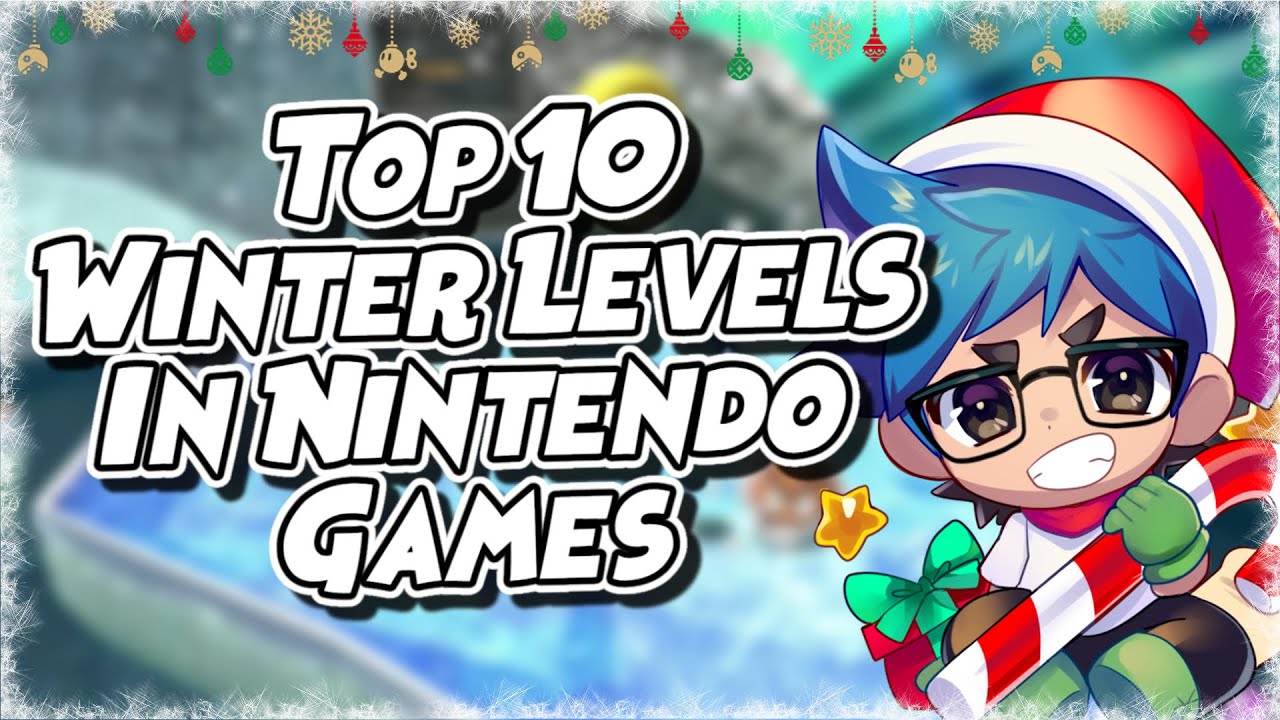 Top 10 Winter Levels in Nintendo Games (feat. @RogersBase) | COLLABMAS ...