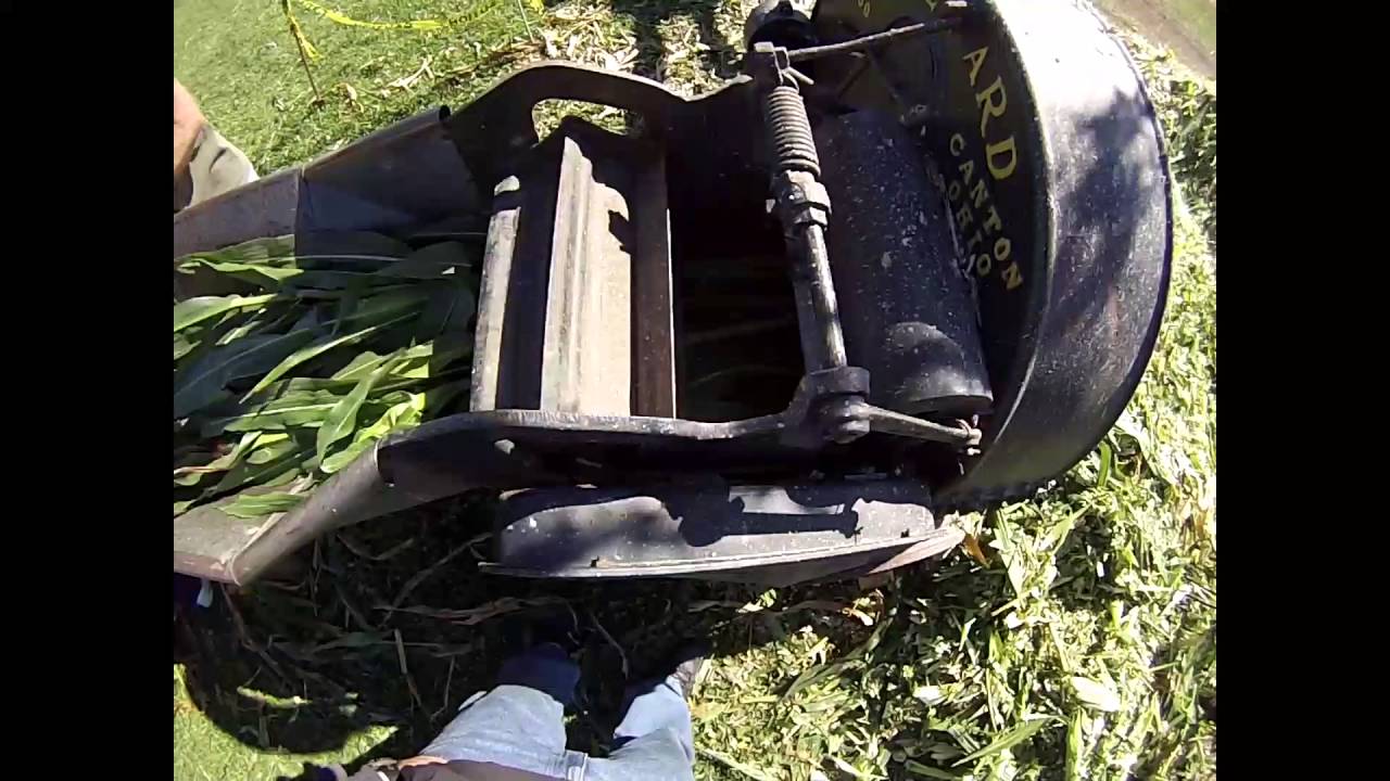 Chopping corn with an ensilage cutter - YouTube