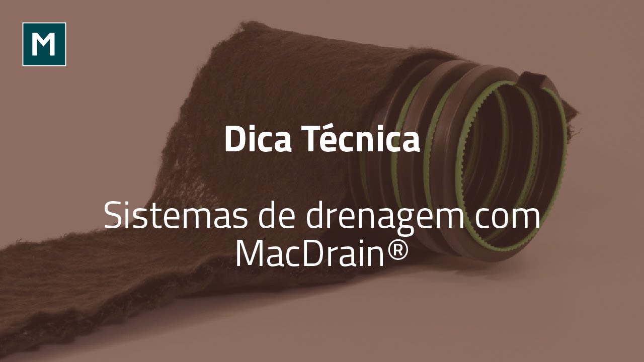 Dica Técnica | Sistemas de drenagem com MacDrain® - YouTube
