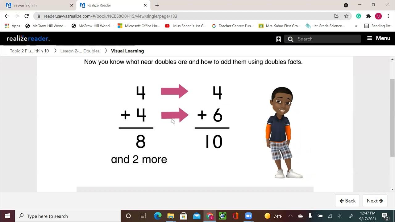 Grade (1) Math Topic 2 Lessons (2,3,4,5) - YouTube