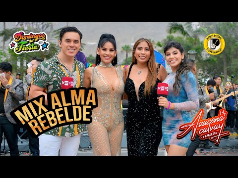 AZUCENA CALVAY FT ‪@aracelyalmarebeldeHD - Mix Alma Rebelde - DOMINGOS DE FIESTA