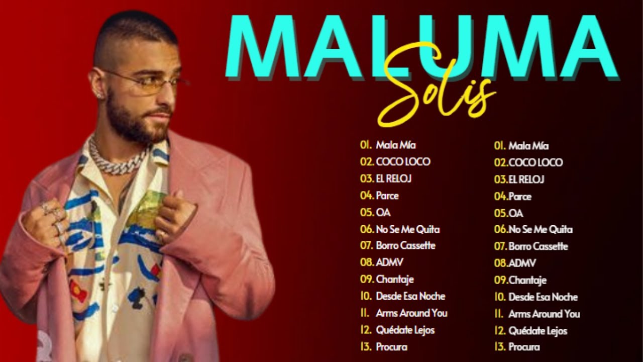 Maluma Mix (2024) ~ Maluma Mix Top Hits Full Album ~ Full Album ~ Best ...