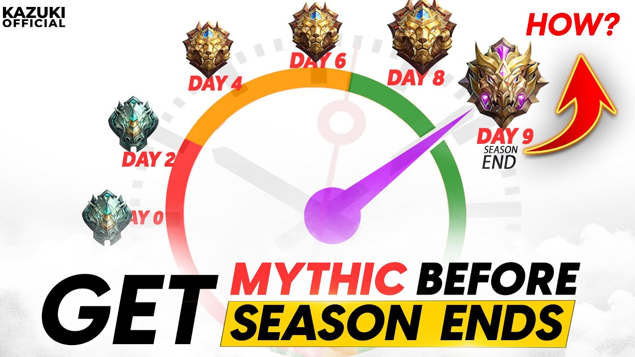 HOW TO REACH MYTHIC IN 9 DAYS BEFORE SEASON 29 ENDS - YouTube