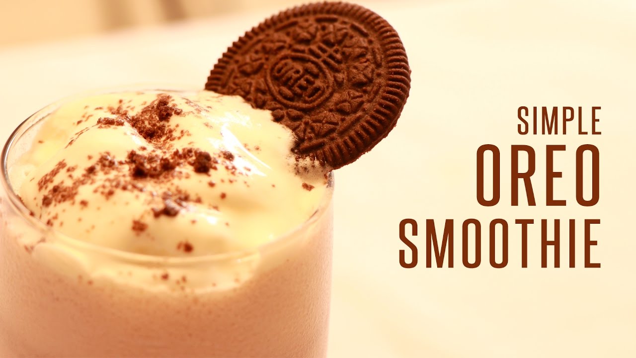 Simple Oreo Smoothie | Oreo Milkshake Recipe | Quick Dessert Ideas by ...