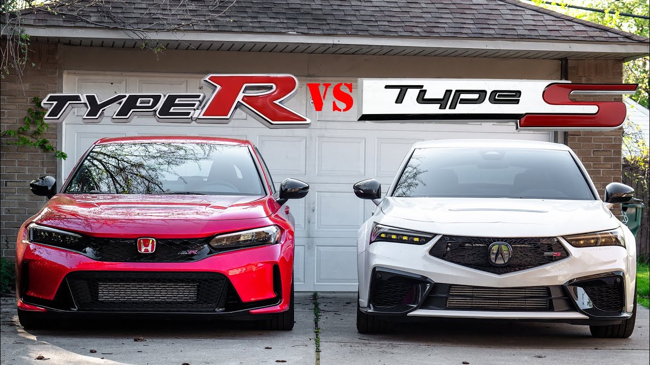 Integra Type S vs Civic Type R: Driving Impressions - YouTube