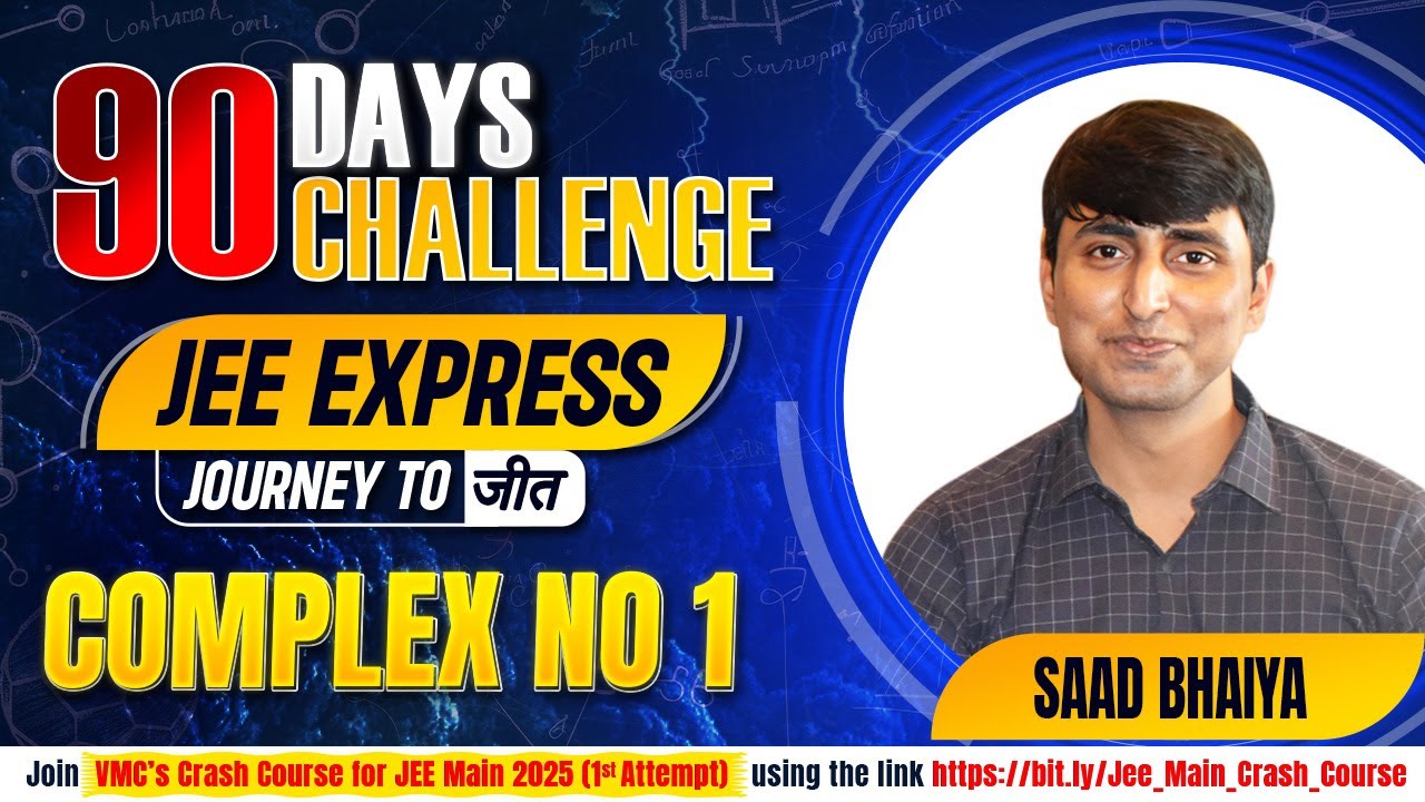 COMPLEX NO 1 : COMPLETE REVISION IN ONE SHOT|| CLASS 11 || FOR JEE 2025 #IITJEE #JeeExpress ...
