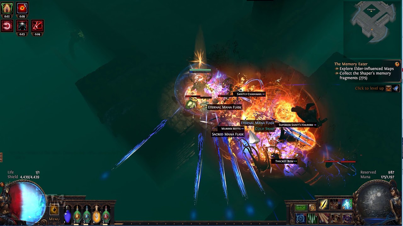 [PoE] Double Ex Damage Hydra vs Pathfinder Tank - YouTube